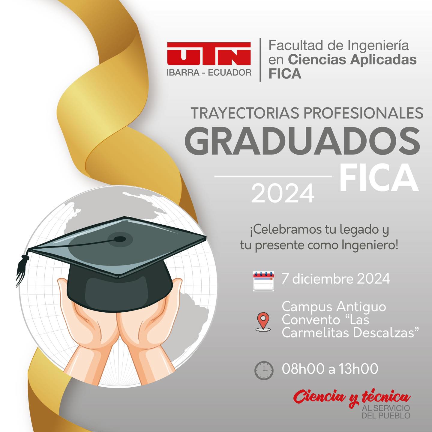 ¡Invitación Especial para los Graduados de la FICA!
